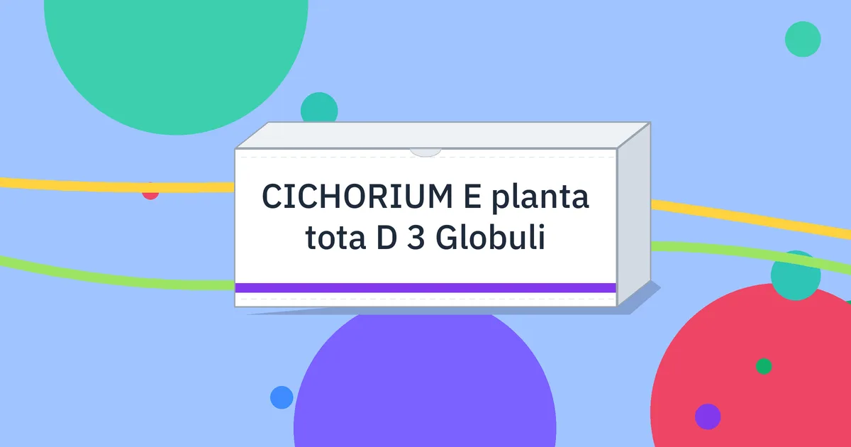 Symbolbild: Packung mit der Aufschrift CICHORIUM E planta tota D 3 Globuli (PZN 08785213) – Verfügbarkeit und Bezug in Apotheken in Frankfurt am Main
