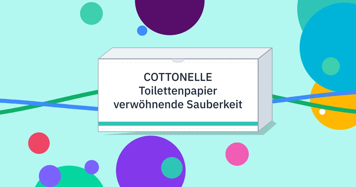 Symbolbild: Packung mit der Aufschrift COTTONELLE Toilettenpapier verwöhnende Sauberkeit (PZN 18064348) – Verfügbarkeit und Bezug in Apotheken in Frankfurt am Main