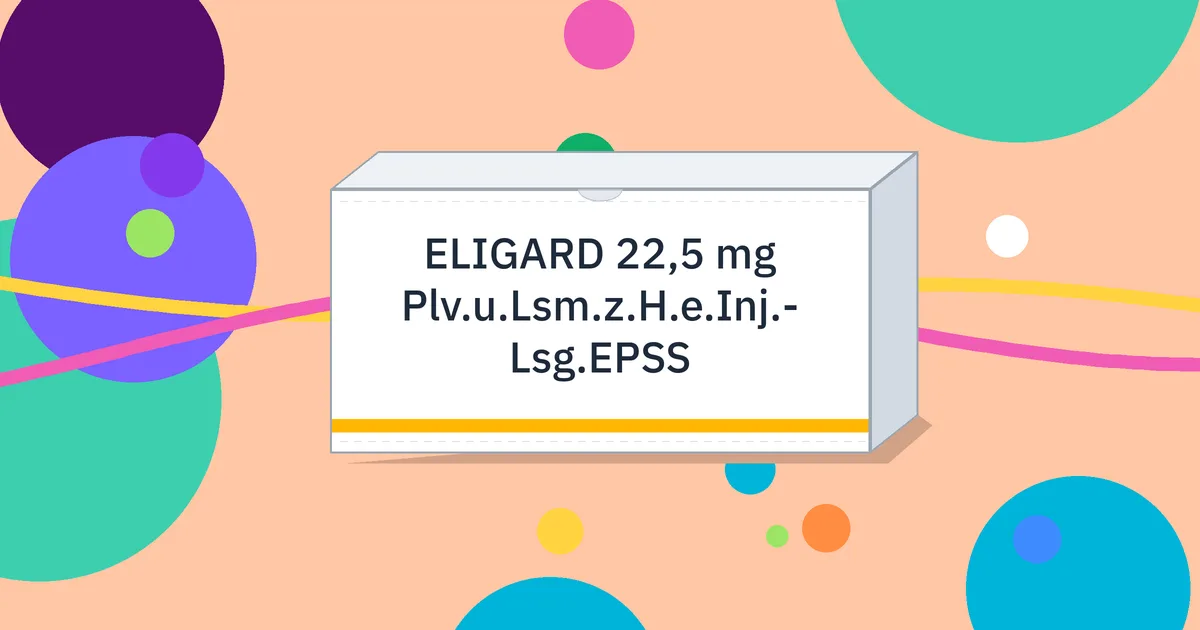 Symbolbild: Packung mit der Aufschrift ELIGARD 22,5 mg Plv.u.Lsm.z.H.e.Inj.-Lsg.EPSS (PZN 19165063) – Verfügbarkeit und Bezug in Apotheken in Frankfurt am Main