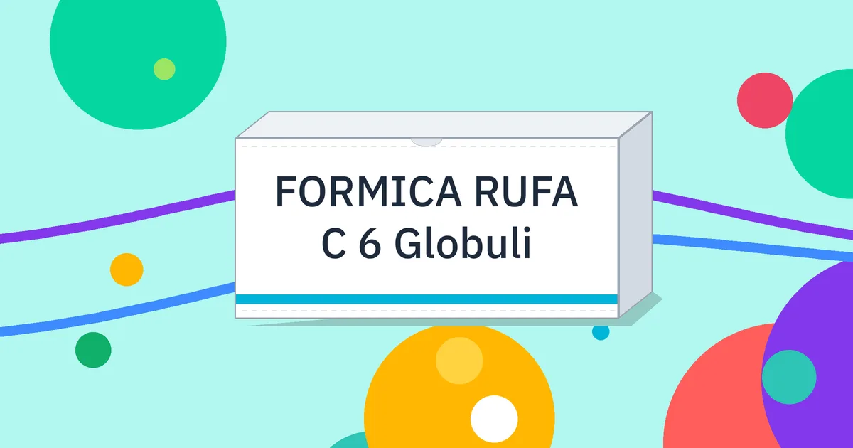 Symbolbild: Packung mit der Aufschrift FORMICA RUFA C 6 Globuli (PZN 19714529) – Verfügbarkeit und Bezug in Apotheken in Frankfurt am Main