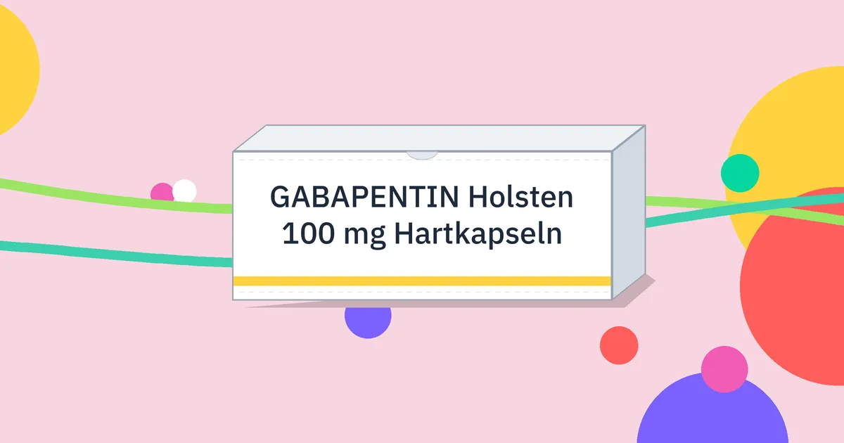 Symbolbild: Packung mit der Aufschrift GABAPENTIN Holsten 100 mg Hartkapseln (PZN 13248150) – Verfügbarkeit und Bezug in Apotheken in Frankfurt am Main