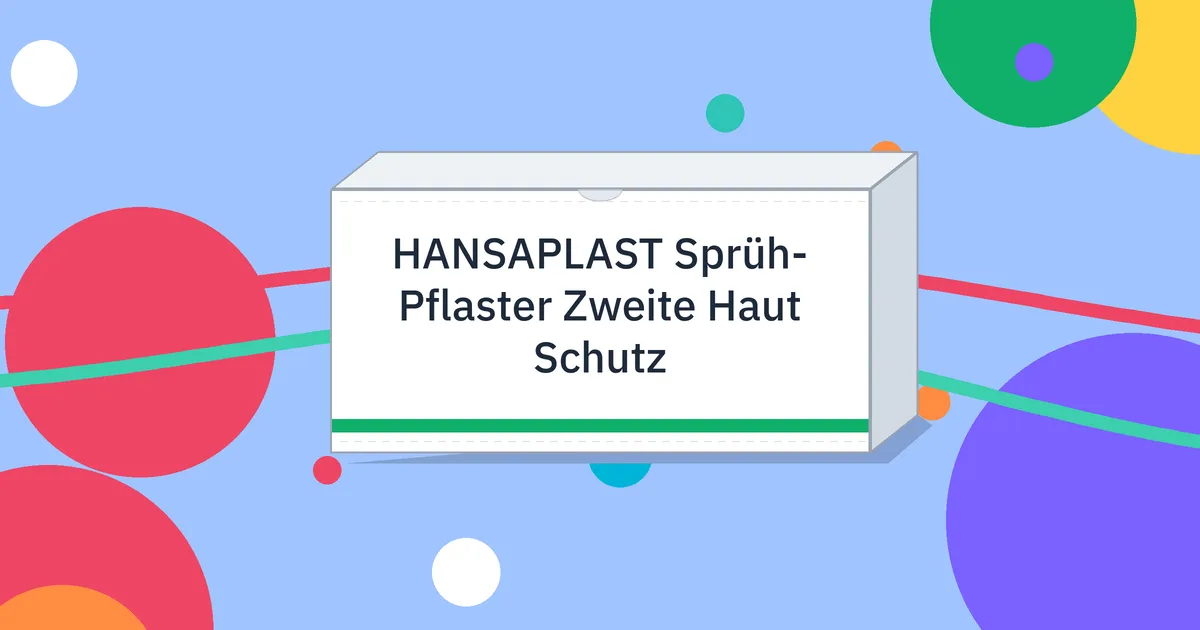 Symbolbild: Packung mit der Aufschrift HANSAPLAST Sprüh-Pflaster Zweite Haut Schutz (PZN 20740615) – Verfügbarkeit und Bezug in Apotheken in Frankfurt am Main