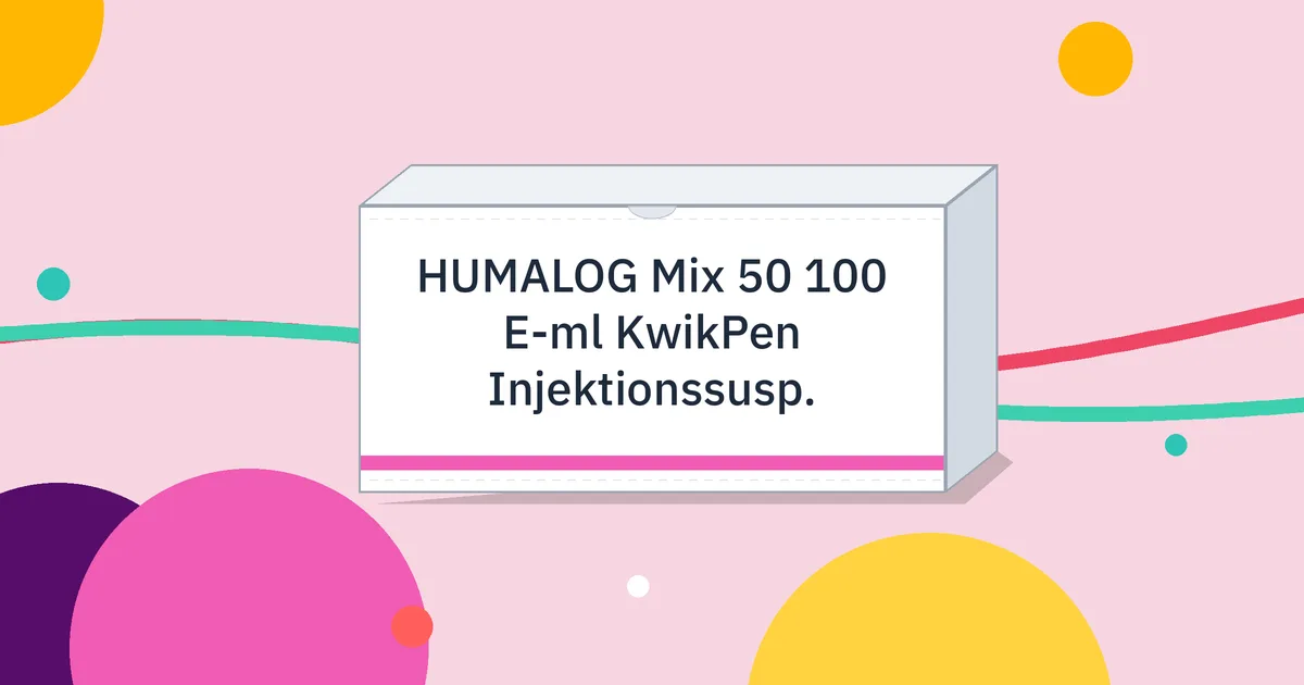 Symbolbild: Packung mit der Aufschrift HUMALOG Mix 50 100 E-ml KwikPen Injektionssusp. (PZN 05460410) – Verfügbarkeit und Bezug in Apotheken in Frankfurt am Main