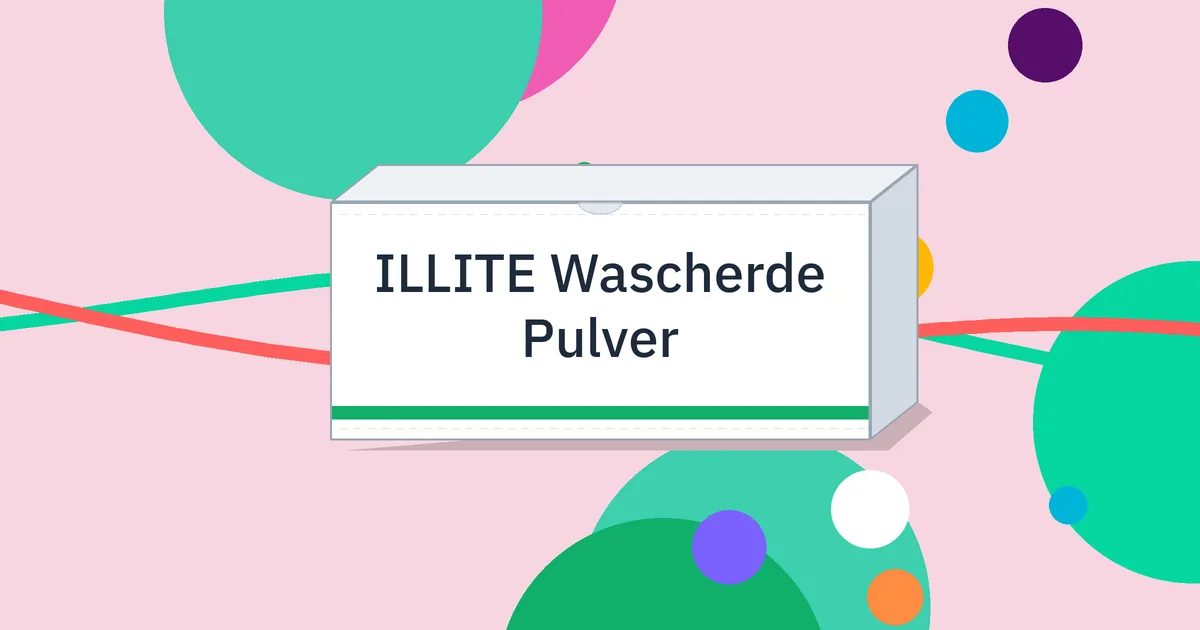 Symbolbild: Packung mit der Aufschrift ILLITE Wascherde Pulver (PZN 13983286) – Verfügbarkeit und Bezug in Apotheken in Frankfurt am Main