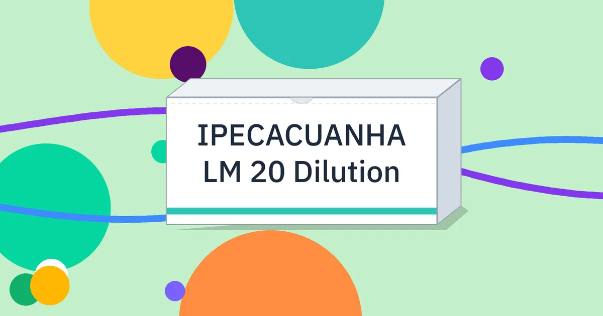 Symbolbild: Packung mit der Aufschrift IPECACUANHA LM 20 Dilution (PZN 12913065) – Verfügbarkeit und Bezug in Apotheken in Frankfurt am Main