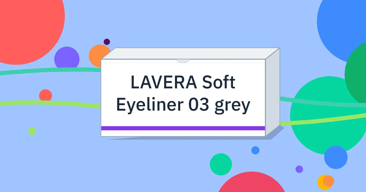 Symbolbild: Packung mit der Aufschrift LAVERA Soft Eyeliner 03 grey (PZN 17147032) – Verfügbarkeit und Bezug in Apotheken in Frankfurt am Main
