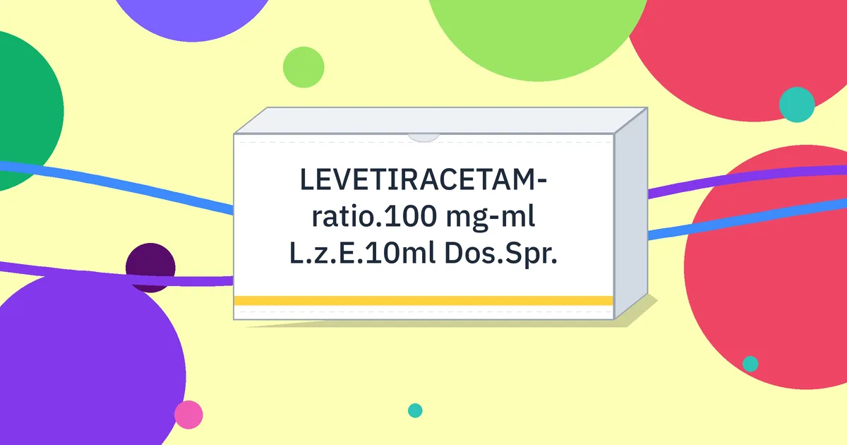 Symbolbild: Packung mit der Aufschrift LEVETIRACETAM-ratio.100 mg-ml L.z.E.10ml Dos.Spr. (PZN 19640216) – Verfügbarkeit und Bezug in Apotheken in Frankfurt am Main