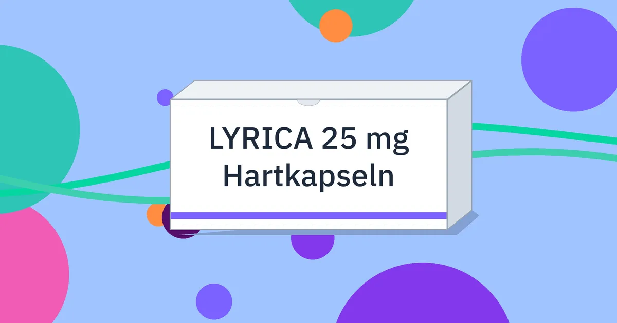 Symbolbild: Packung mit der Aufschrift LYRICA 25 mg Hartkapseln (PZN 03389234) – Verfügbarkeit und Bezug in Apotheken in Frankfurt am Main