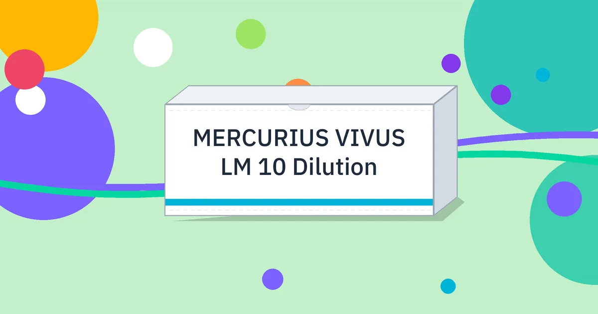 Symbolbild: Packung mit der Aufschrift MERCURIUS VIVUS LM 10 Dilution (PZN 12954986) – Verfügbarkeit und Bezug in Apotheken in Frankfurt am Main