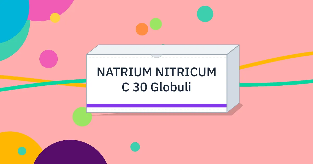 Symbolbild: Packung mit der Aufschrift NATRIUM NITRICUM C 30 Globuli (PZN 16692744) – Verfügbarkeit und Bezug in Apotheken in Frankfurt am Main
