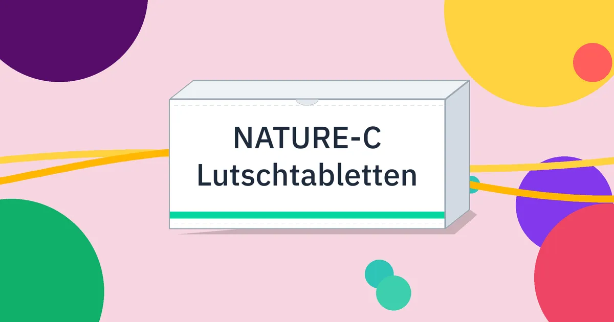 Symbolbild: Packung mit der Aufschrift NATURE-C Lutschtabletten (PZN 18017716) – Verfügbarkeit und Bezug in Apotheken in Frankfurt am Main