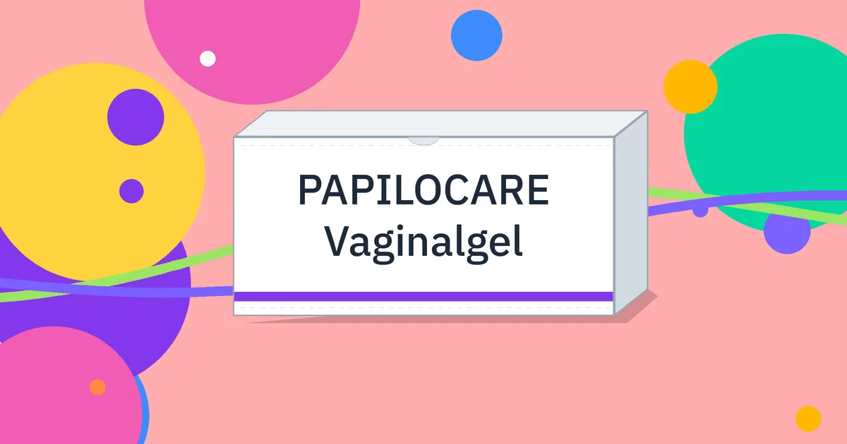 Symbolbild: Packung mit der Aufschrift PAPILOCARE Vaginalgel (PZN 17881499) – Verfügbarkeit und Bezug in Apotheken in Frankfurt am Main