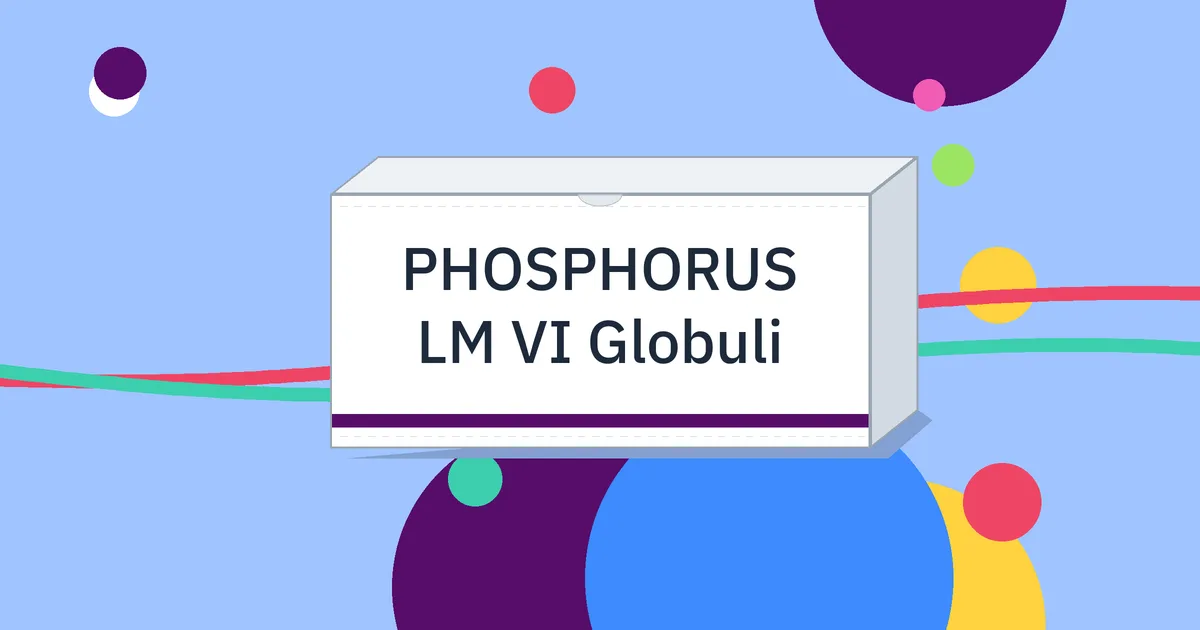 Symbolbild: Packung mit der Aufschrift PHOSPHORUS LM VI Globuli (PZN 02822568) – Verfügbarkeit und Bezug in Apotheken in Frankfurt am Main