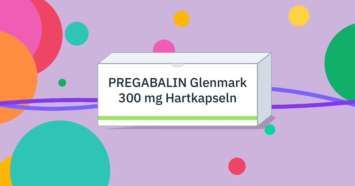Symbolbild: Packung mit der Aufschrift PREGABALIN Glenmark 300 mg Hartkapseln (PZN 17536874) – Verfügbarkeit und Bezug in Apotheken in Frankfurt am Main