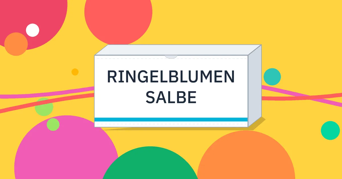 Symbolbild: Packung mit der Aufschrift RINGELBLUMEN SALBE (PZN 14419949) – Verfügbarkeit und Bezug in Apotheken in Frankfurt am Main