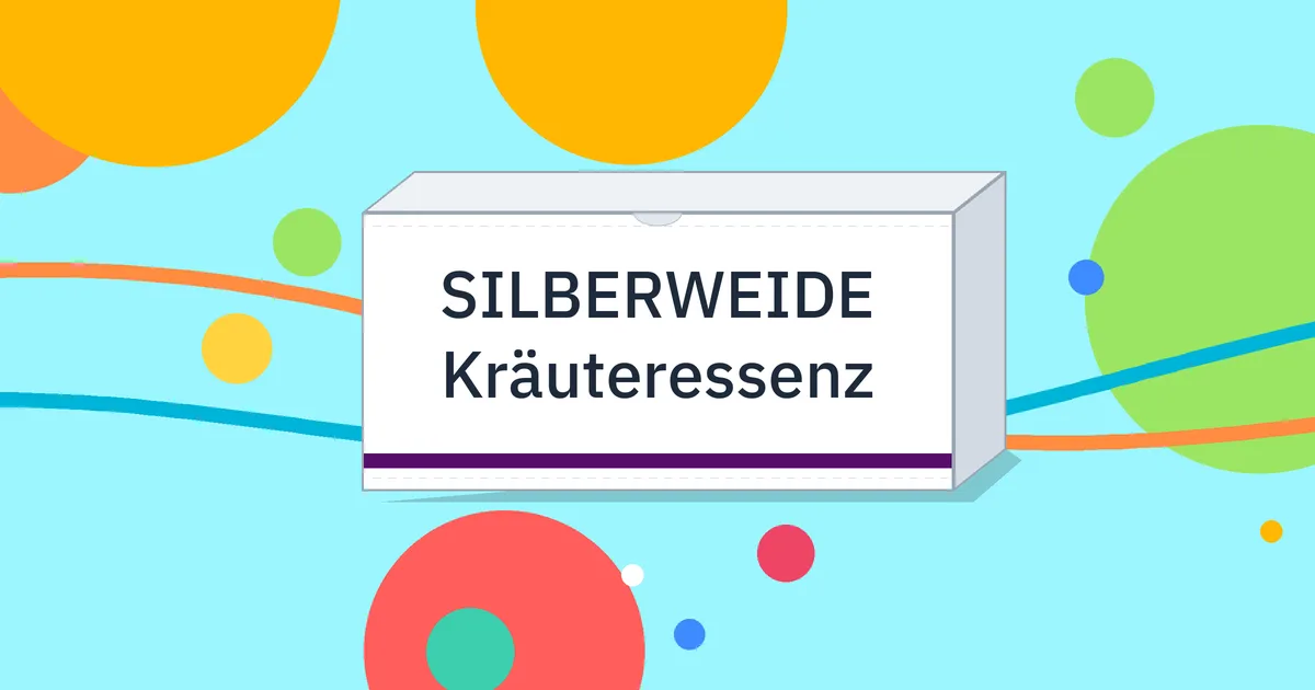 Symbolbild: Packung mit der Aufschrift SILBERWEIDE Kräuteressenz (PZN 17211646) – Verfügbarkeit und Bezug in Apotheken in Frankfurt am Main
