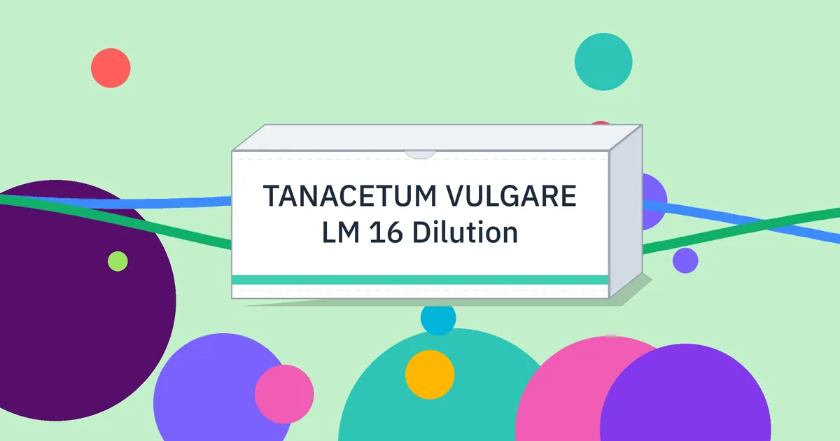 Symbolbild: Packung mit der Aufschrift TANACETUM VULGARE LM 16 Dilution (PZN 13213097) – Verfügbarkeit und Bezug in Apotheken in Frankfurt am Main