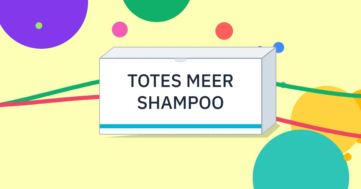 Symbolbild: Packung mit der Aufschrift TOTES MEER SHAMPOO (PZN 10393294) – Verfügbarkeit und Bezug in Apotheken in Frankfurt am Main