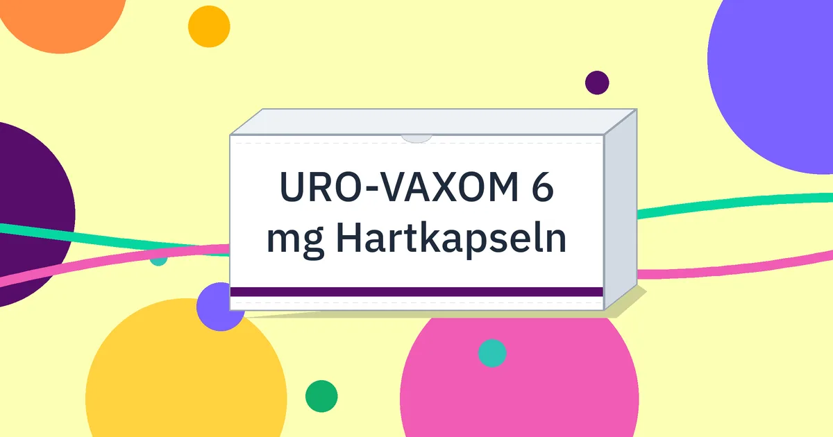 Symbolbild: Packung mit der Aufschrift URO-VAXOM 6 mg Hartkapseln (PZN 15746969) – Verfügbarkeit und Bezug in Apotheken in Frankfurt am Main