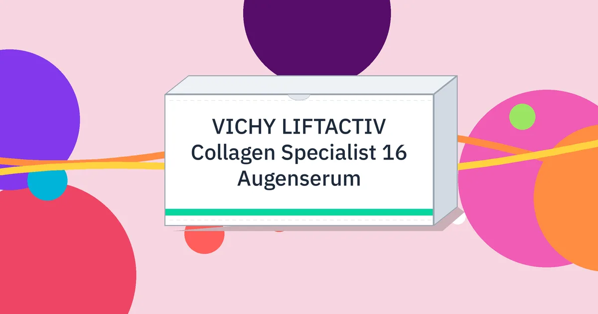Symbolbild: Packung mit der Aufschrift VICHY LIFTACTIV Collagen Specialist 16 Augenserum (PZN 19998863) – Verfügbarkeit und Bezug in Apotheken in Frankfurt am Main