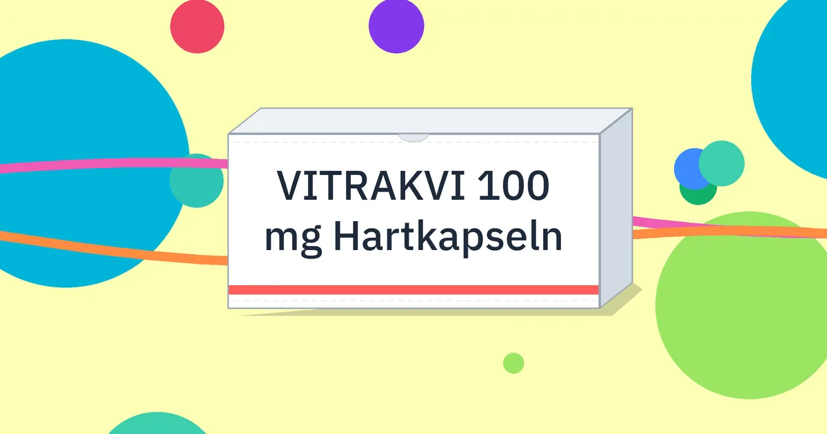 Symbolbild: Packung mit der Aufschrift VITRAKVI 100 mg Hartkapseln (PZN 18059666) – Verfügbarkeit und Bezug in Apotheken in Frankfurt am Main