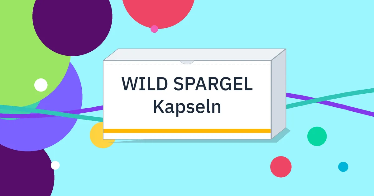 Symbolbild: Packung mit der Aufschrift WILD SPARGEL Kapseln (PZN 09912122) – Verfügbarkeit und Bezug in Apotheken in Frankfurt am Main