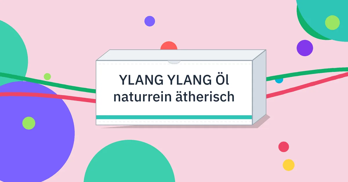 Symbolbild: Packung mit der Aufschrift YLANG YLANG Öl naturrein ätherisch (PZN 16486766) – Verfügbarkeit und Bezug in Apotheken in Frankfurt am Main