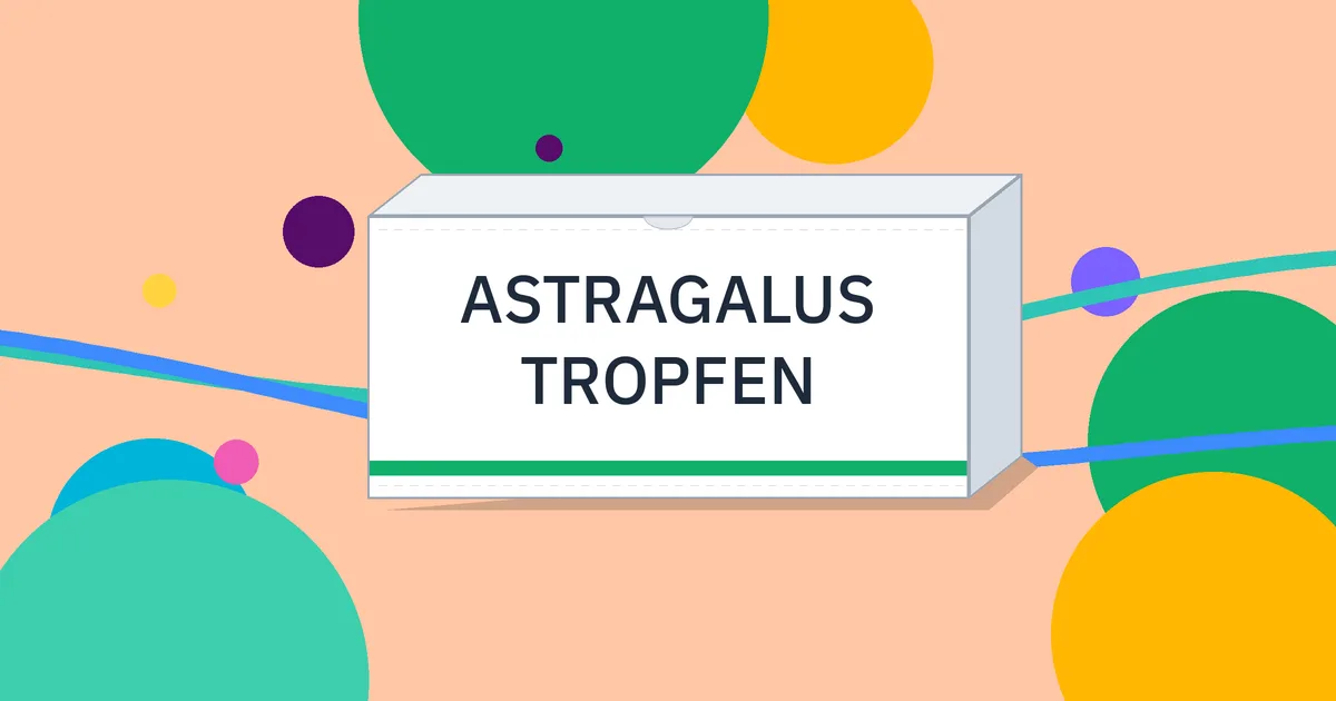 Symbolbild: Packung mit der Aufschrift ASTRAGALUS TROPFEN (PZN 14310684) – Verfügbarkeit und Bezug in Apotheken in Frankfurt am Main