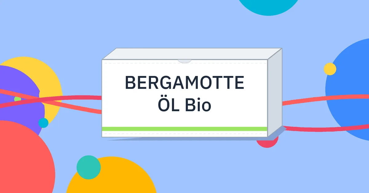 Symbolbild: Packung mit der Aufschrift BERGAMOTTE ÖL Bio (PZN 04353994) – Verfügbarkeit und Bezug in Apotheken in Frankfurt am Main