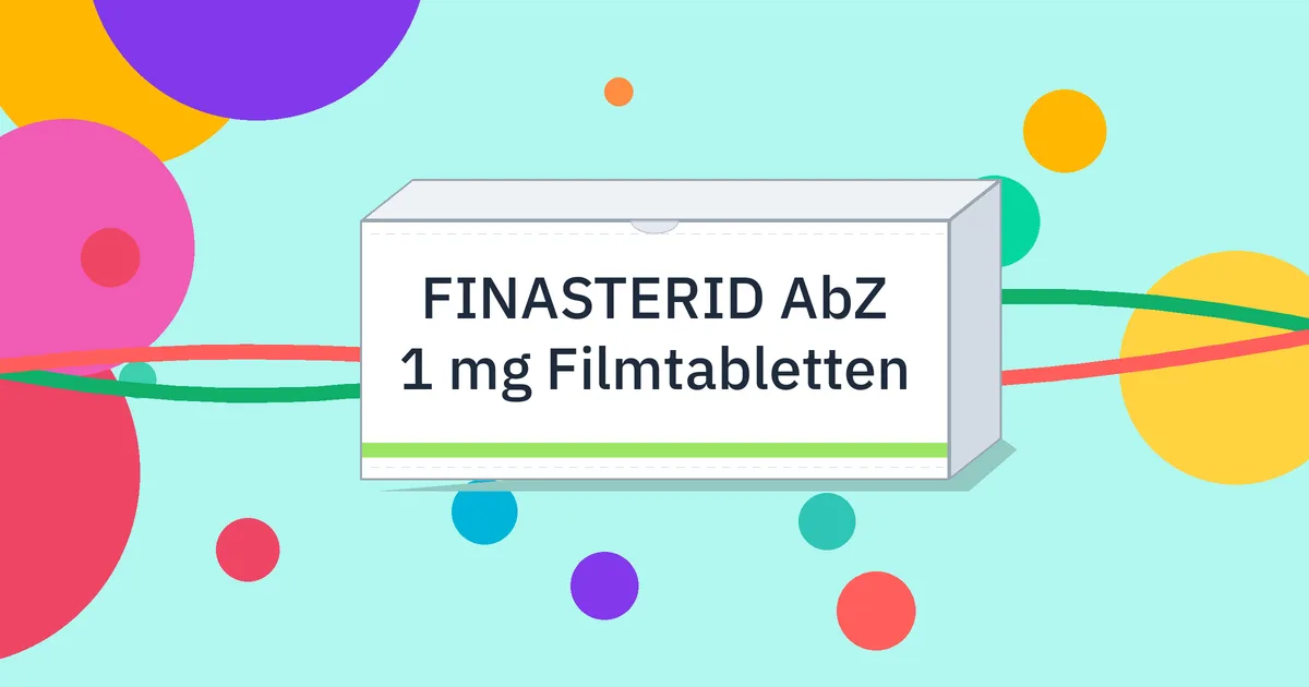 Symbolbild: Packung mit der Aufschrift FINASTERID AbZ 1 mg Filmtabletten (PZN 00172304) – Verfügbarkeit und Bezug in Apotheken in Frankfurt am Main