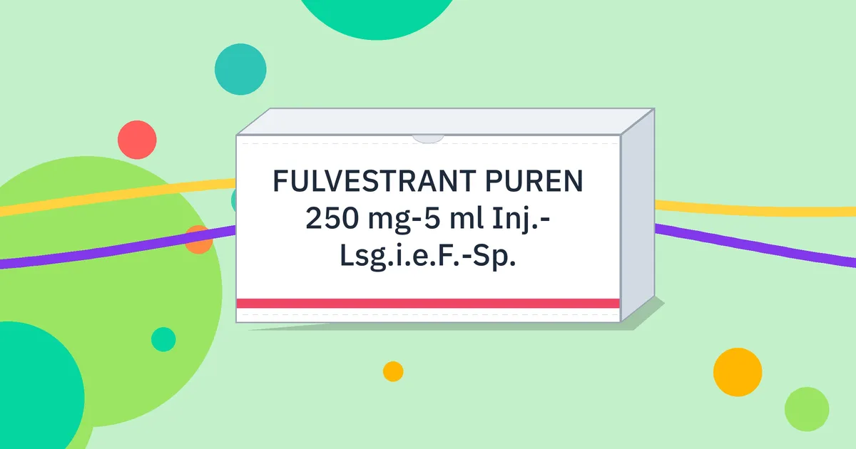 Symbolbild: Packung mit der Aufschrift FULVESTRANT PUREN 250 mg-5 ml Inj.-Lsg.i.e.F.-Sp. (PZN 18839447) – Verfügbarkeit und Bezug in Apotheken in Frankfurt am Main