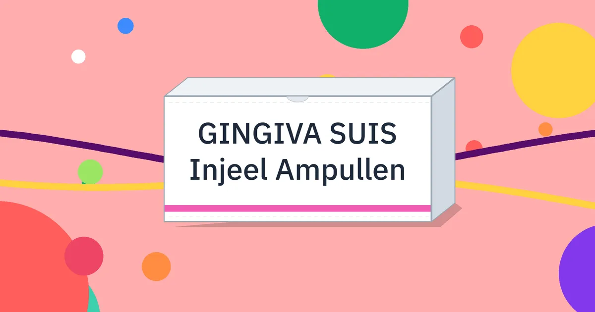 Symbolbild: Packung mit der Aufschrift GINGIVA SUIS Injeel Ampullen (PZN 01815106) – Verfügbarkeit und Bezug in Apotheken in Frankfurt am Main