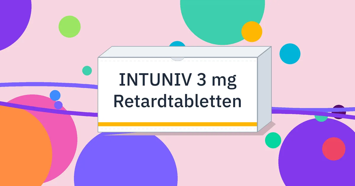 Symbolbild: Packung mit der Aufschrift INTUNIV 3 mg Retardtabletten (PZN 19376009) – Verfügbarkeit und Bezug in Apotheken in Frankfurt am Main