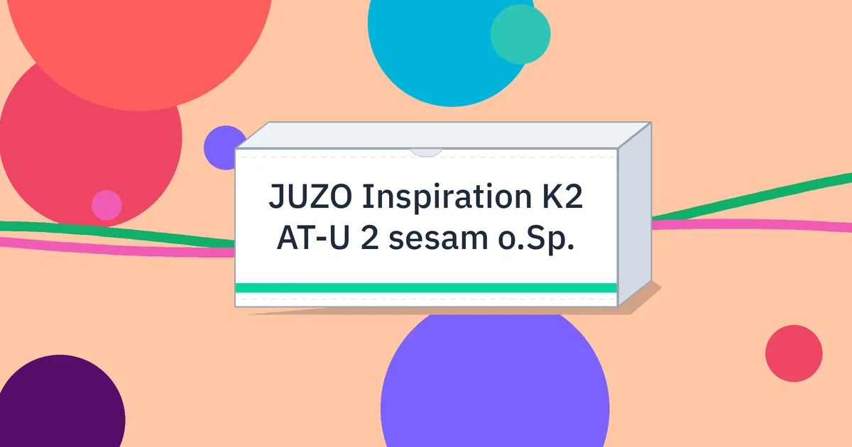 Symbolbild: Packung mit der Aufschrift JUZO Inspiration K2 AT-U 2 sesam o.Sp. (PZN 14927597) – Verfügbarkeit und Bezug in Apotheken in Frankfurt am Main