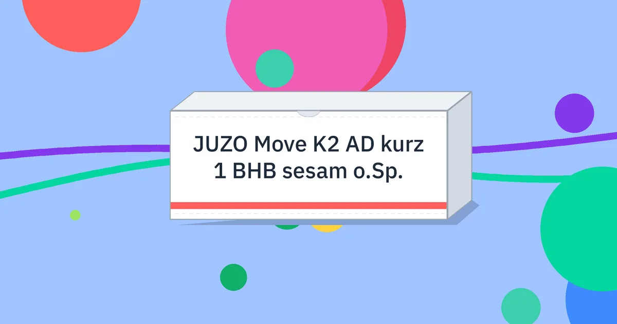 Symbolbild: Packung mit der Aufschrift JUZO Move K2 AD kurz 1 BHB sesam o.Sp. (PZN 18509661) – Verfügbarkeit und Bezug in Apotheken in Frankfurt am Main