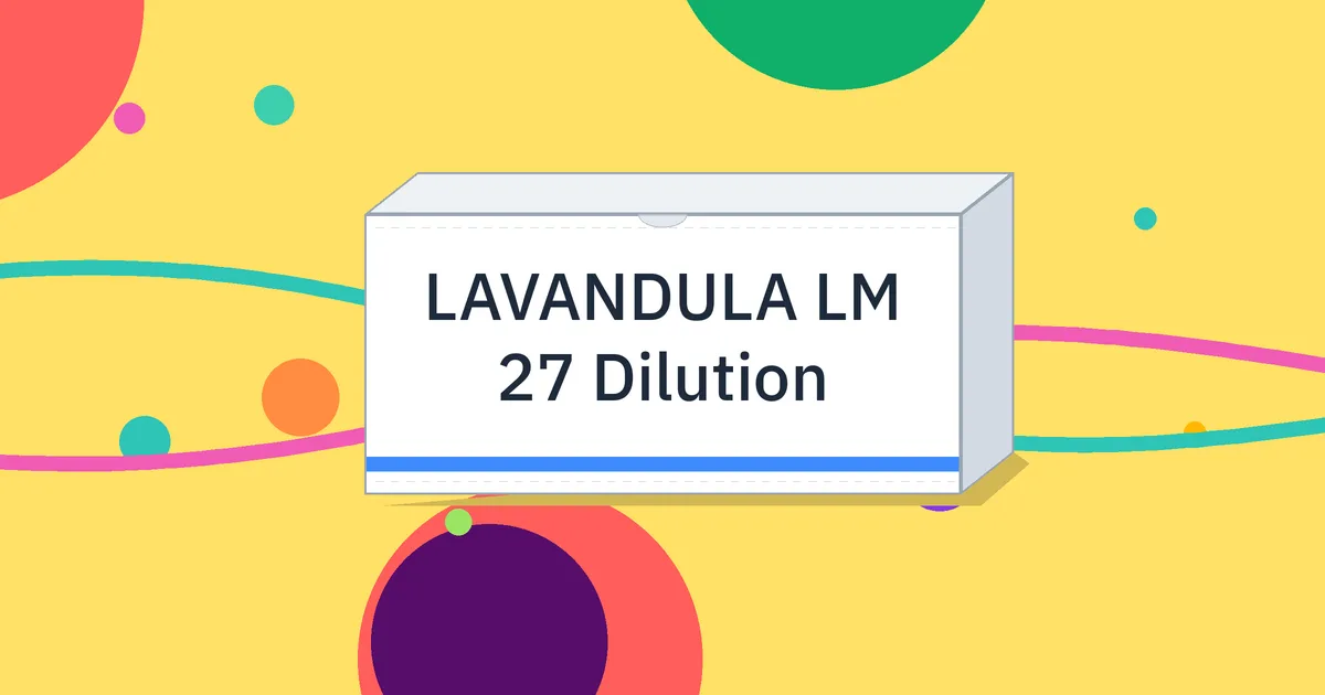 Symbolbild: Packung mit der Aufschrift LAVANDULA LM 27 Dilution (PZN 12929959) – Verfügbarkeit und Bezug in Apotheken in Frankfurt am Main