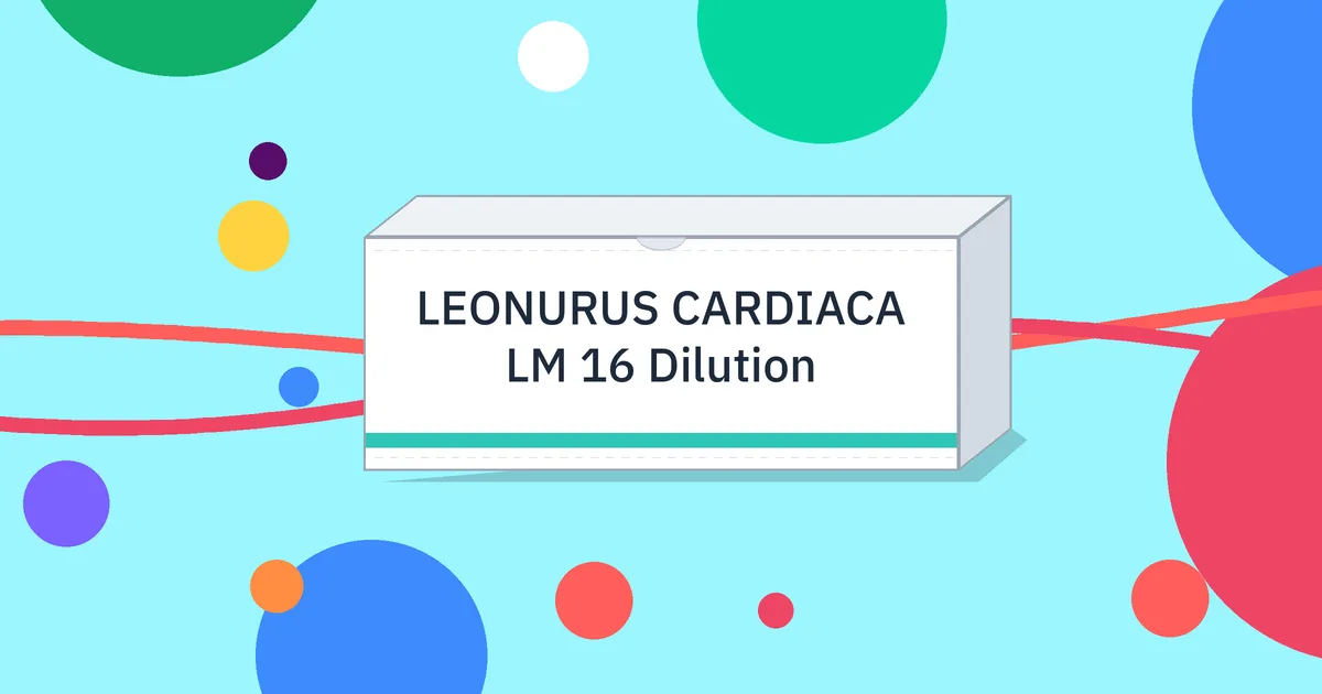 Symbolbild: Packung mit der Aufschrift LEONURUS CARDIACA LM 16 Dilution (PZN 13525951) – Verfügbarkeit und Bezug in Apotheken in Frankfurt am Main