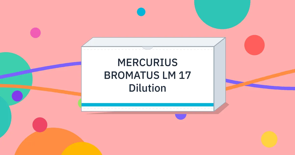 Symbolbild: Packung mit der Aufschrift MERCURIUS BROMATUS LM 17 Dilution (PZN 12949092) – Verfügbarkeit und Bezug in Apotheken in Frankfurt am Main