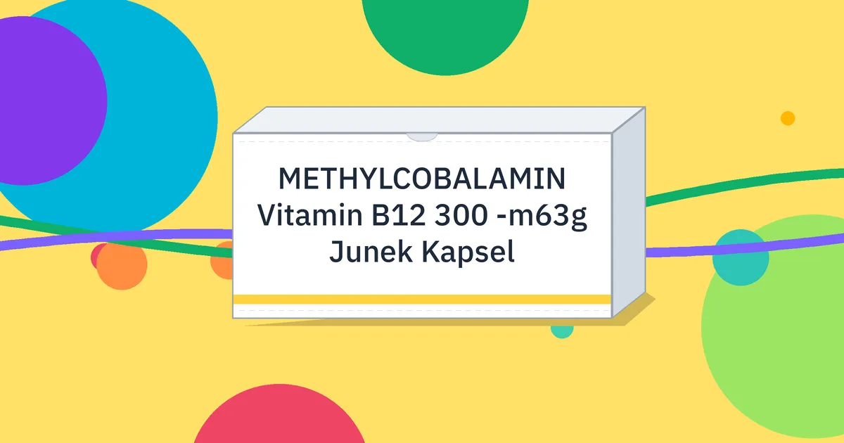 Symbolbild: Packung mit der Aufschrift METHYLCOBALAMIN Vitamin B12 300 -m63g Junek Kapsel (PZN 19765900) – Verfügbarkeit und Bezug in Apotheken in Frankfurt am Main