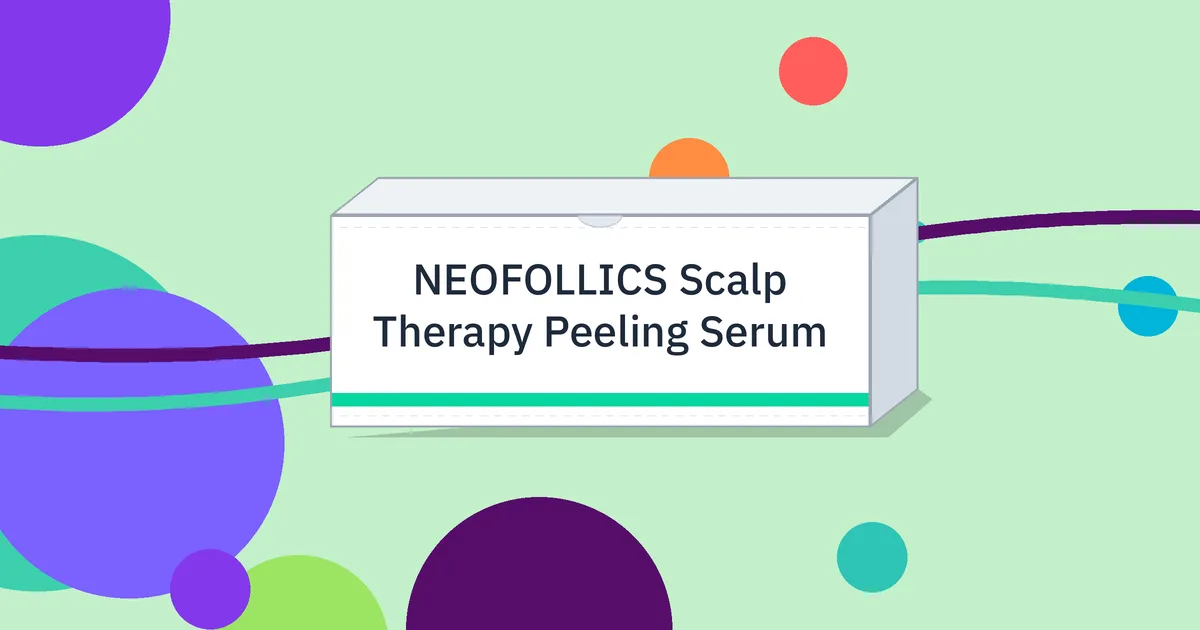 Symbolbild: Packung mit der Aufschrift NEOFOLLICS Scalp Therapy Peeling Serum (PZN 19500633) – Verfügbarkeit und Bezug in Apotheken in Frankfurt am Main