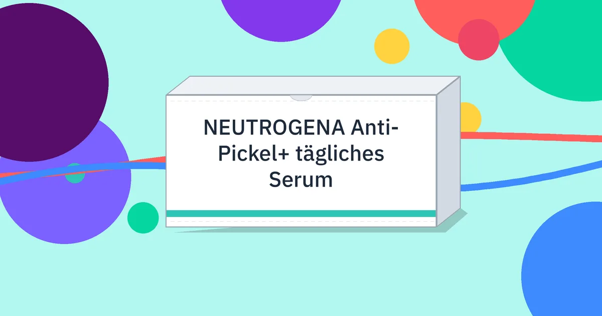 Symbolbild: Packung mit der Aufschrift NEUTROGENA Anti-Pickel+ tägliches Serum (PZN 17997575) – Verfügbarkeit und Bezug in Apotheken in Frankfurt am Main