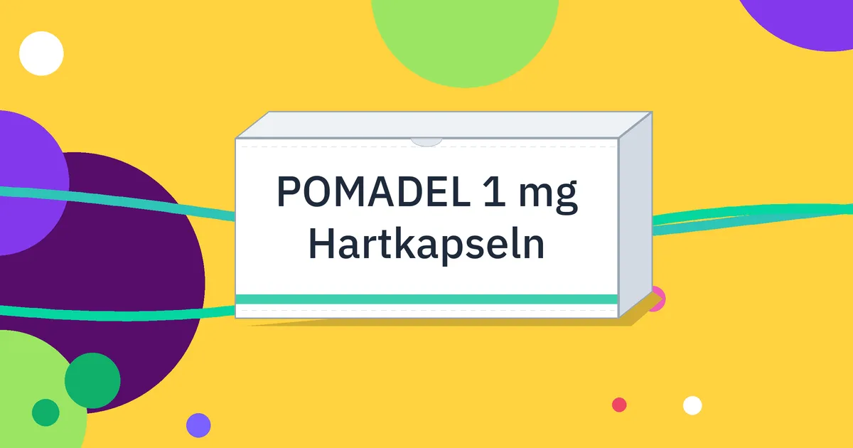 Symbolbild: Packung mit der Aufschrift POMADEL 1 mg Hartkapseln (PZN 19412165) – Verfügbarkeit und Bezug in Apotheken in Frankfurt am Main