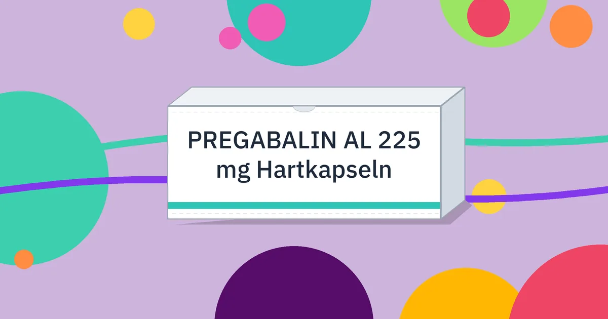 Symbolbild: Packung mit der Aufschrift PREGABALIN AL 225 mg Hartkapseln (PZN 10791853) – Verfügbarkeit und Bezug in Apotheken in Frankfurt am Main