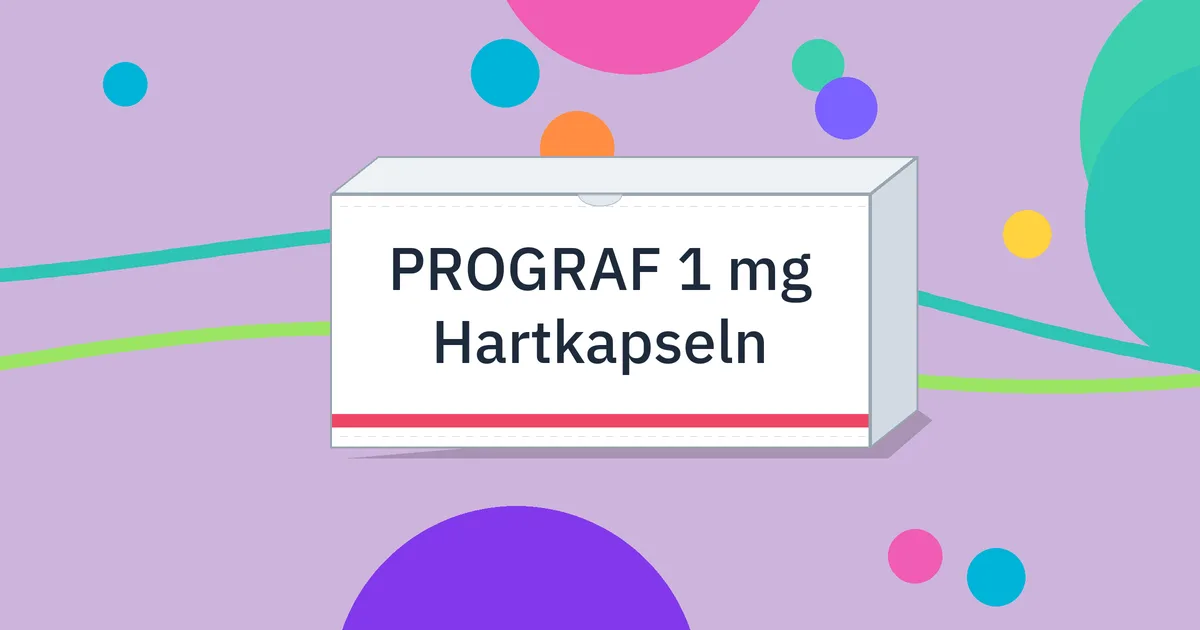 Symbolbild: Packung mit der Aufschrift PROGRAF 1 mg Hartkapseln (PZN 03072230) – Verfügbarkeit und Bezug in Apotheken in Frankfurt am Main