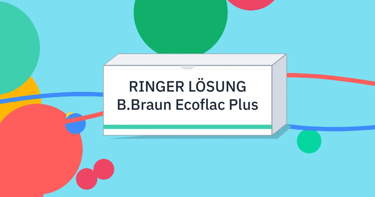 Symbolbild: Packung mit der Aufschrift RINGER LÖSUNG B.Braun Ecoflac Plus (PZN 01471405) – Verfügbarkeit und Bezug in Apotheken in Frankfurt am Main