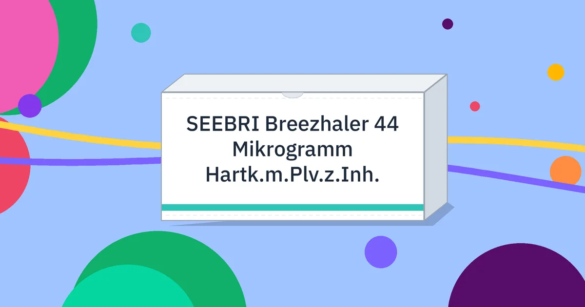 Symbolbild: Packung mit der Aufschrift SEEBRI Breezhaler 44 Mikrogramm Hartk.m.Plv.z.Inh. (PZN 10216907) – Verfügbarkeit und Bezug in Apotheken in Frankfurt am Main