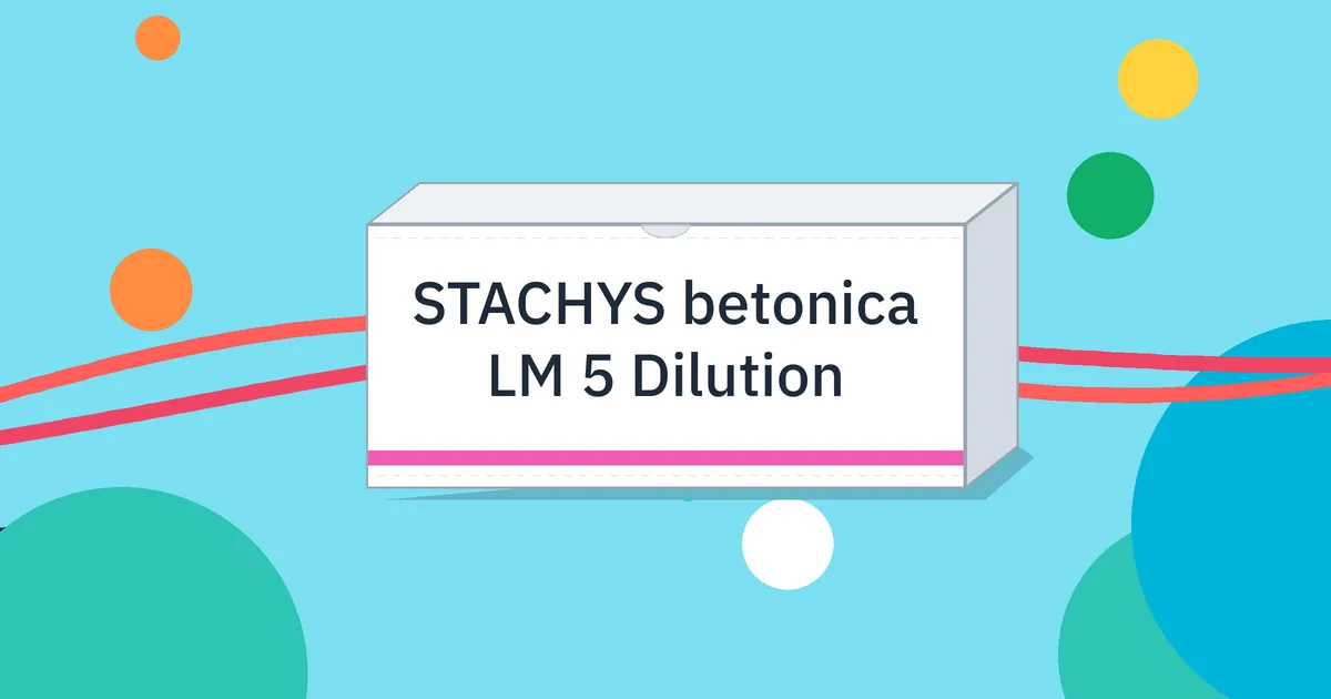 Symbolbild: Packung mit der Aufschrift STACHYS betonica LM 5 Dilution (PZN 13683495) – Verfügbarkeit und Bezug in Apotheken in Frankfurt am Main