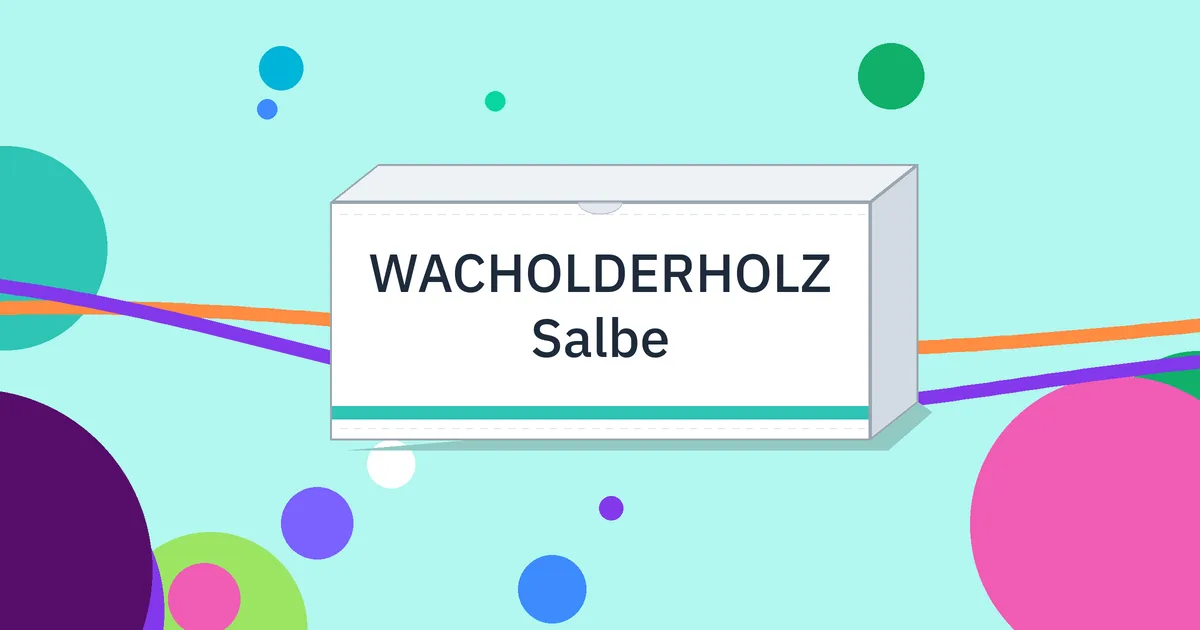 Symbolbild: Packung mit der Aufschrift WACHOLDERHOLZ Salbe (PZN 18439920) – Verfügbarkeit und Bezug in Apotheken in Frankfurt am Main