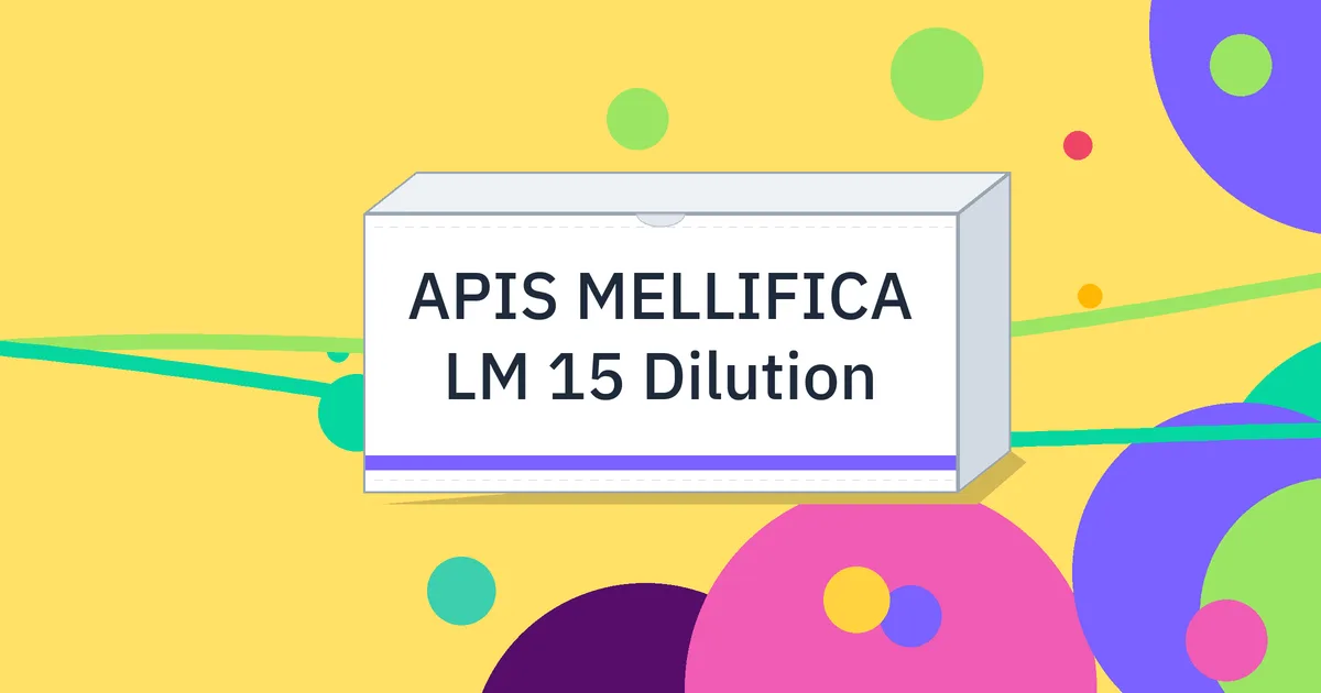 Symbolbild: Packung mit der Aufschrift APIS MELLIFICA LM 15 Dilution (PZN 12765110) – Verfügbarkeit und Bezug in Apotheken in Frankfurt am Main