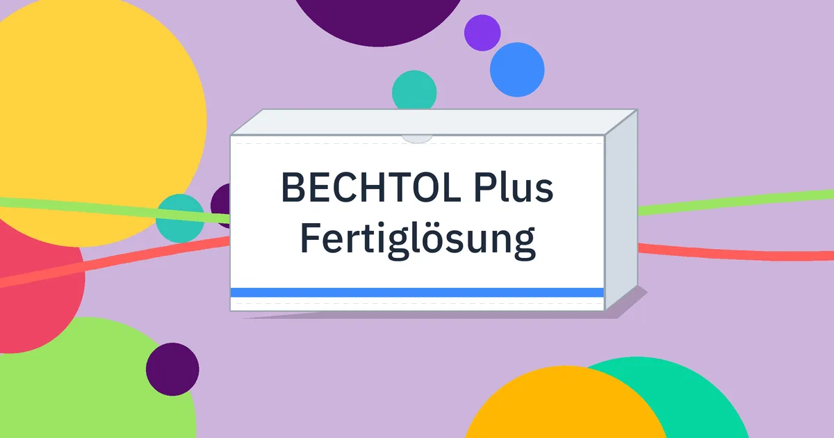 Symbolbild: Packung mit der Aufschrift BECHTOL Plus Fertiglösung (PZN 00039077) – Verfügbarkeit und Bezug in Apotheken in Frankfurt am Main
